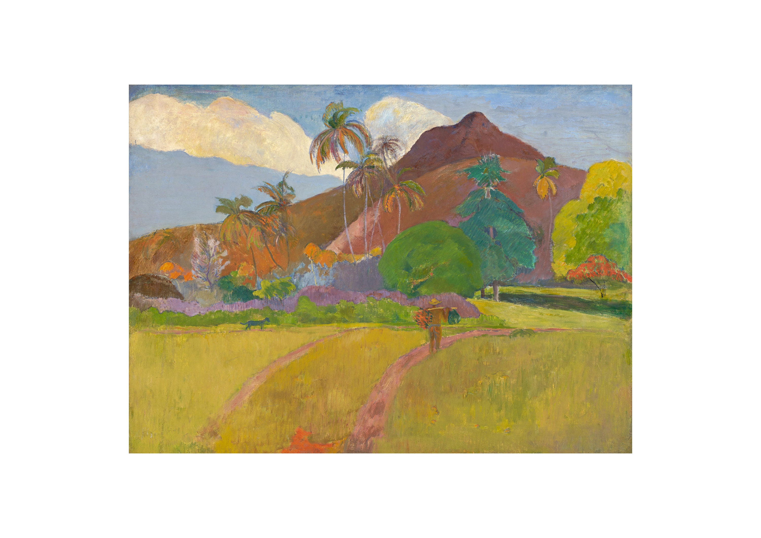 Paul Gauguin Tahitian Landscape