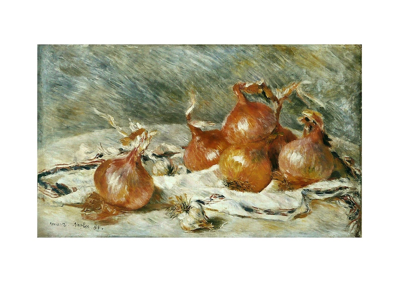 Pierre-auguste Renoir : "onions", 1881 - Museum Quality Giclee Print ...