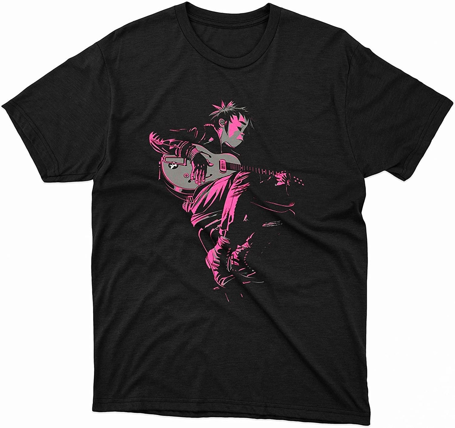 Gorillaz Merch Gorillaz Guitar T-Shirt Hoodie Sweater Long | Etsy