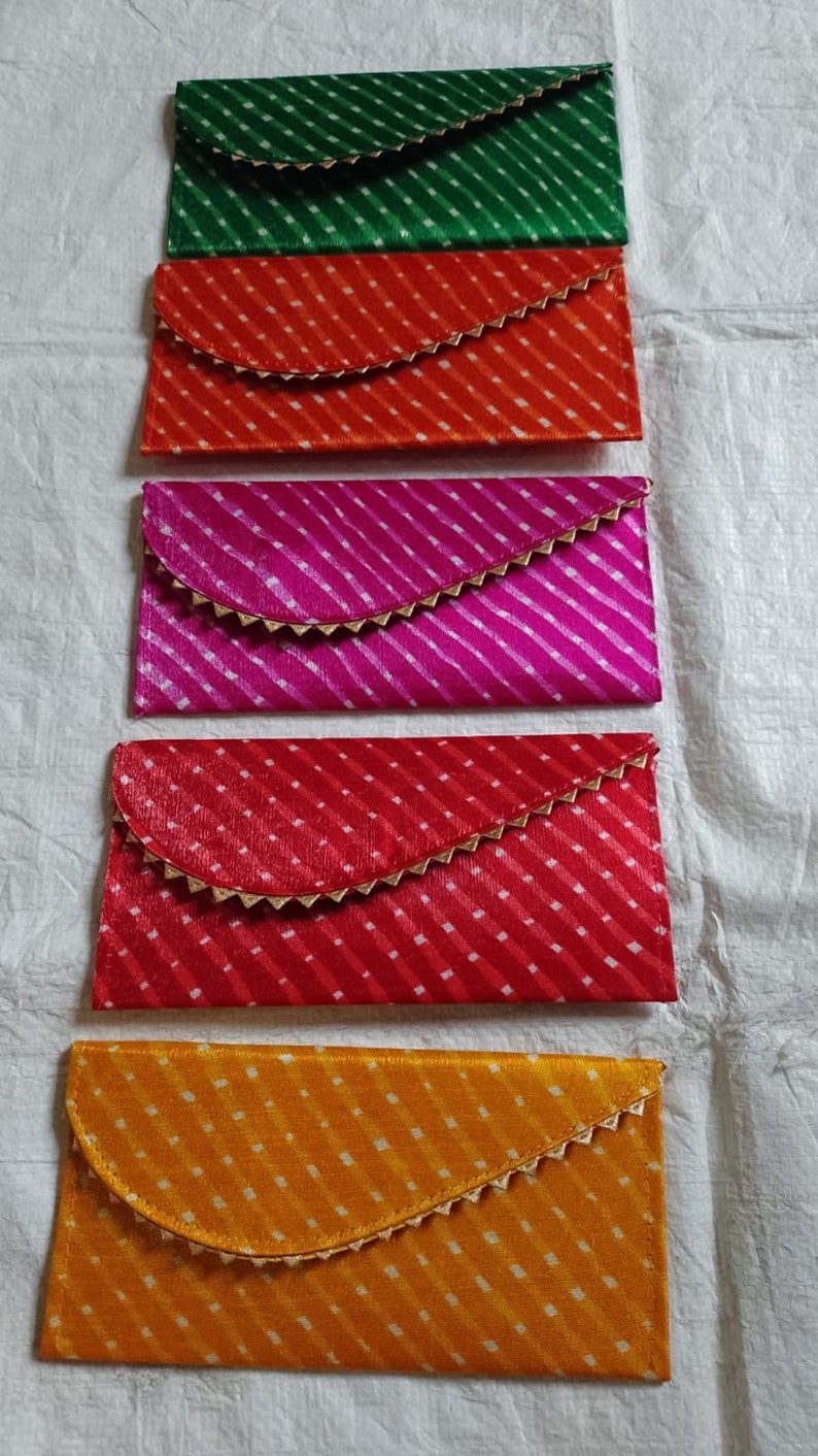 Envelopes of Raw Silk Fabric Money Gift Envelopes for Wedding/marriage ...