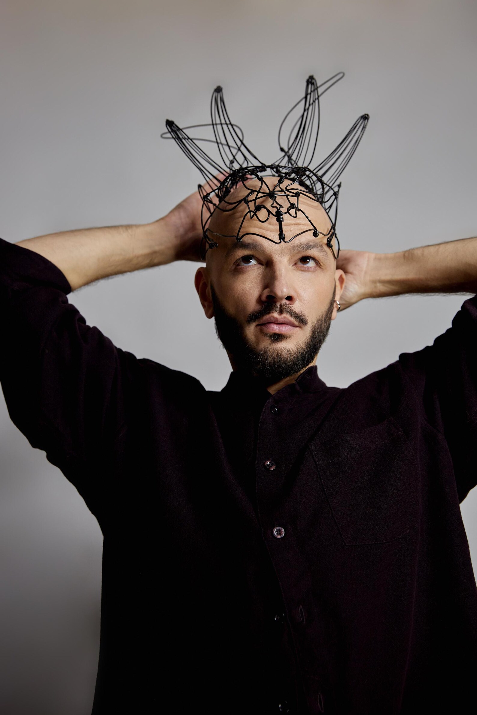 Wire Dragon Headpiece Avantgarde Fashion Accessory Unique Costume ...