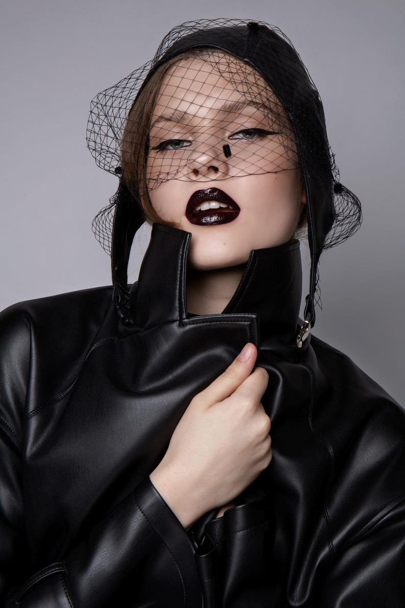 Vintage Black Floral Veil Helmet - Elegant Wedding Fascinator - Etsy