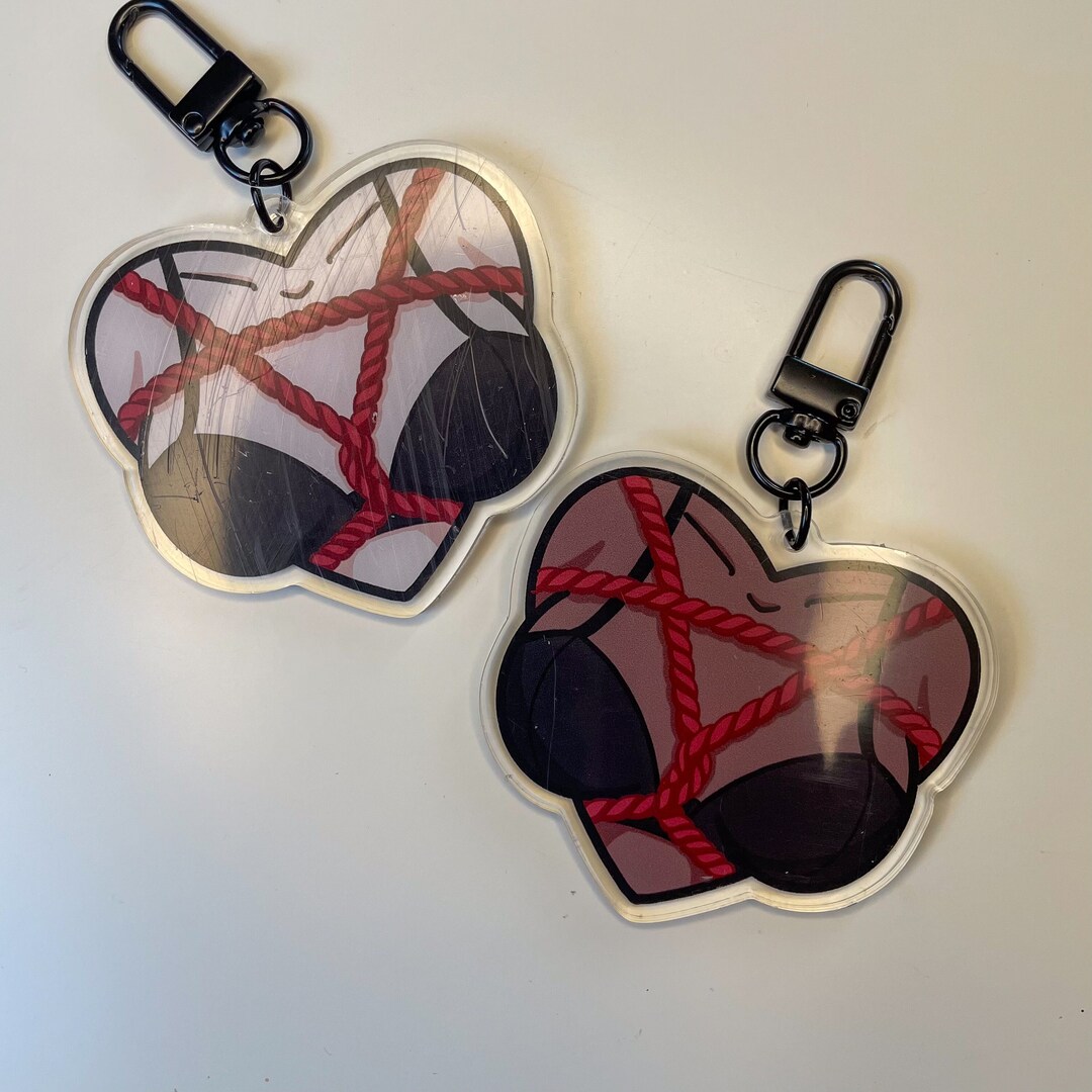 Shibari Boobs Keychain - Etsy