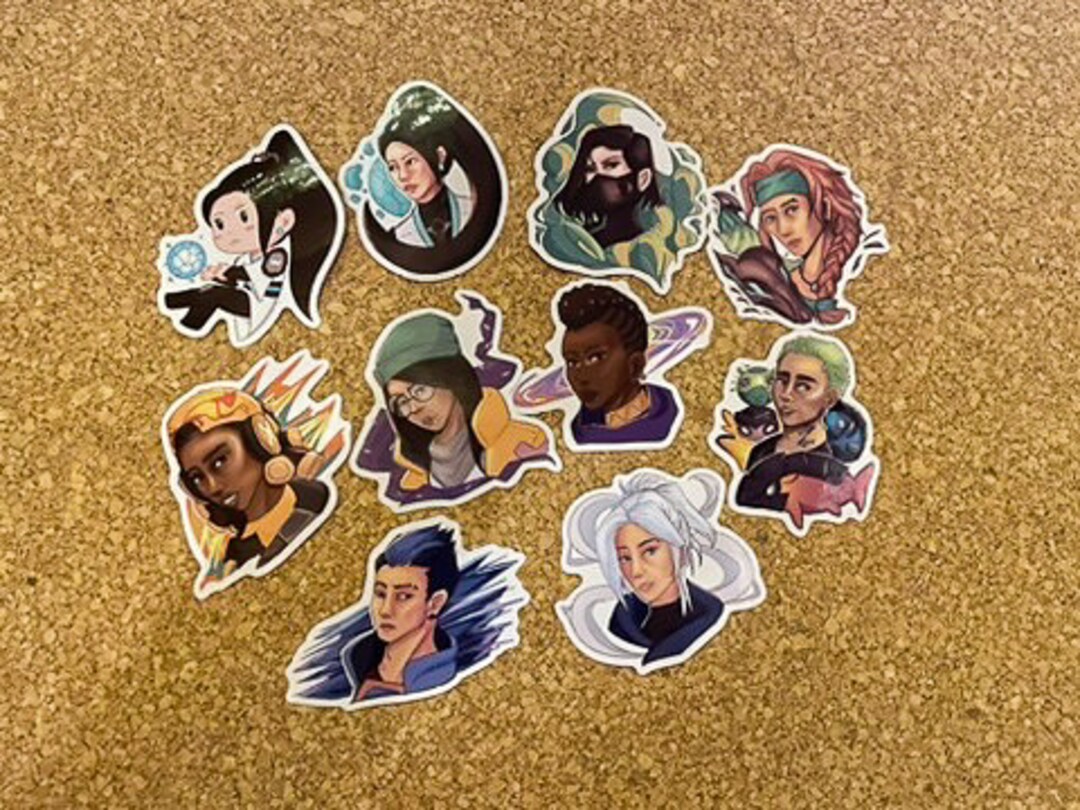 Valorant Agent Stickers - Etsy