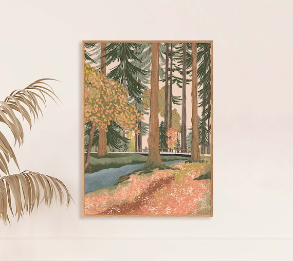 Pintura Del Bosque