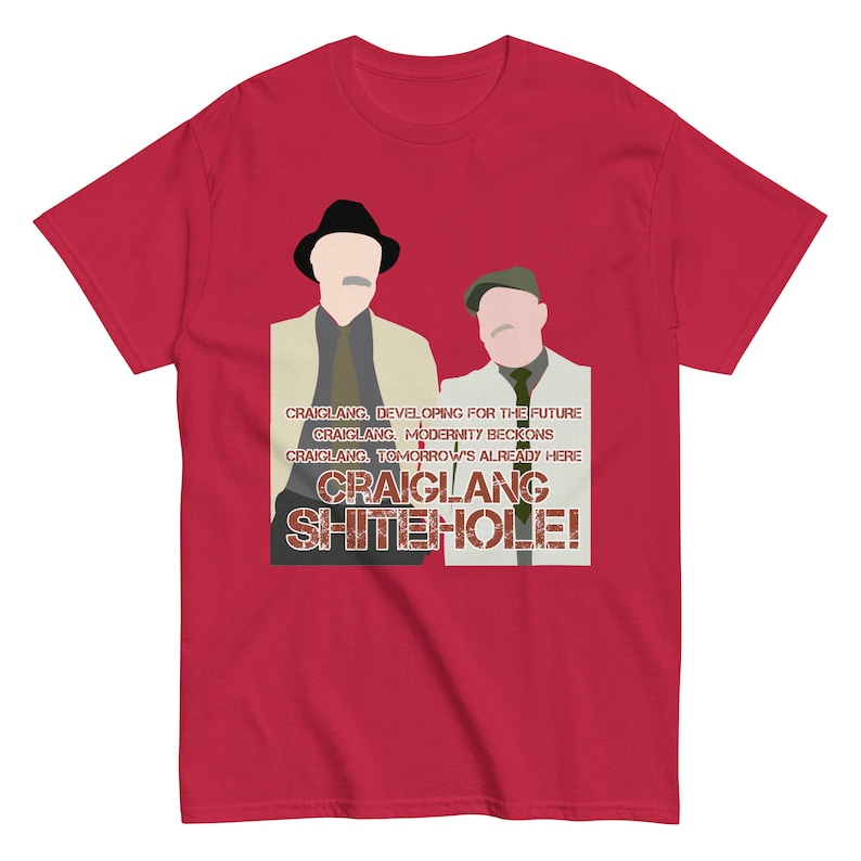 Funny Still Game Scottish Jack and Victor Craiglang Short-sleeve T ...