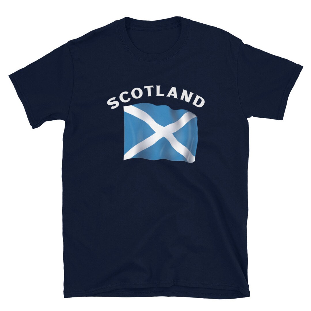 Show Your Scotland Pride Scottish Flag Short-sleeve Unisex T-shirt - Etsy