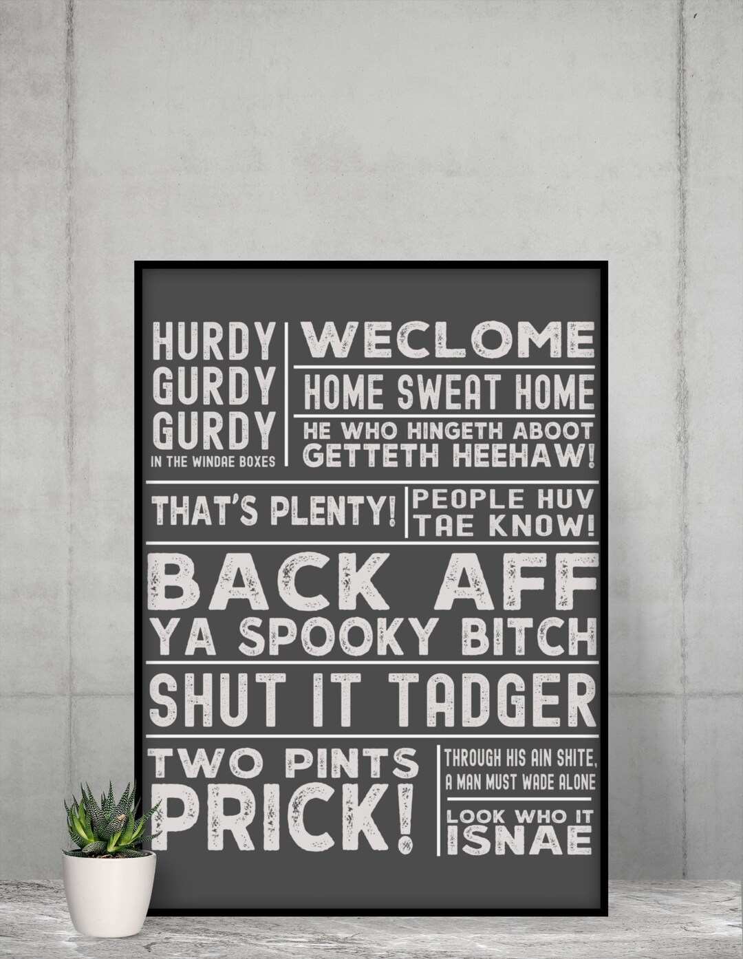 Printable Still Game Quotes Board Digital Download Poster - Etsy