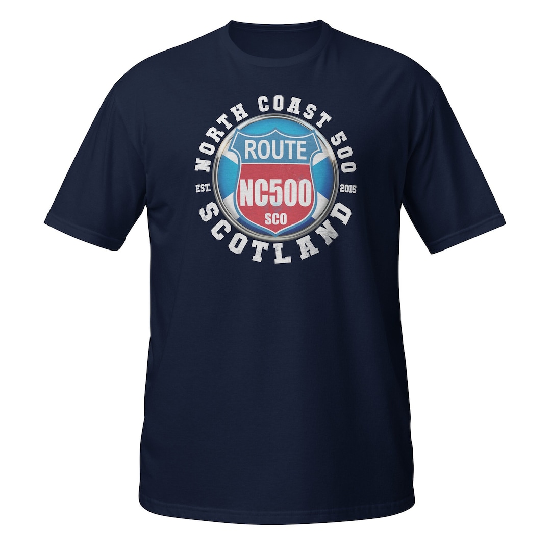 North Coast 500 Scotland Driving Inspired Vintage Design Scottish NC500 ...