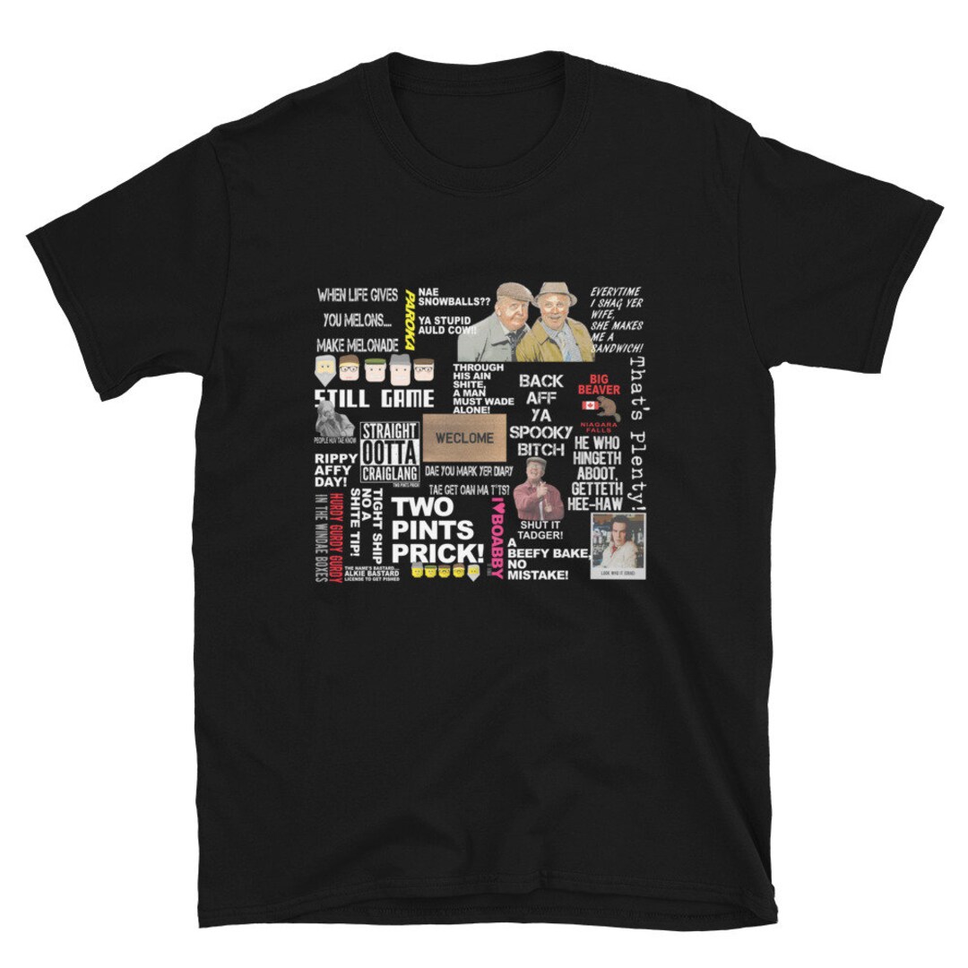 Still Game Scrap Book Still Game T-shirt - Etsy UK Still Game Scrap Book Still Game T-shirt - Etsy UK