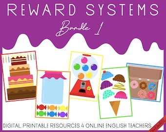 Teaching ESL Reward Systems Mega Bundle 2 | Printable Resources for ...