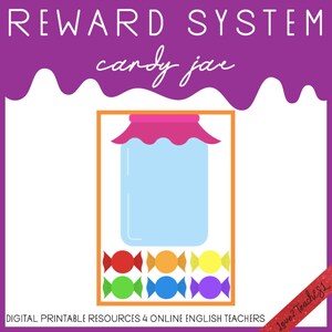 Teaching ESL Reward Systems Bundle 1 | Candy/sweet Edition | Printable ...