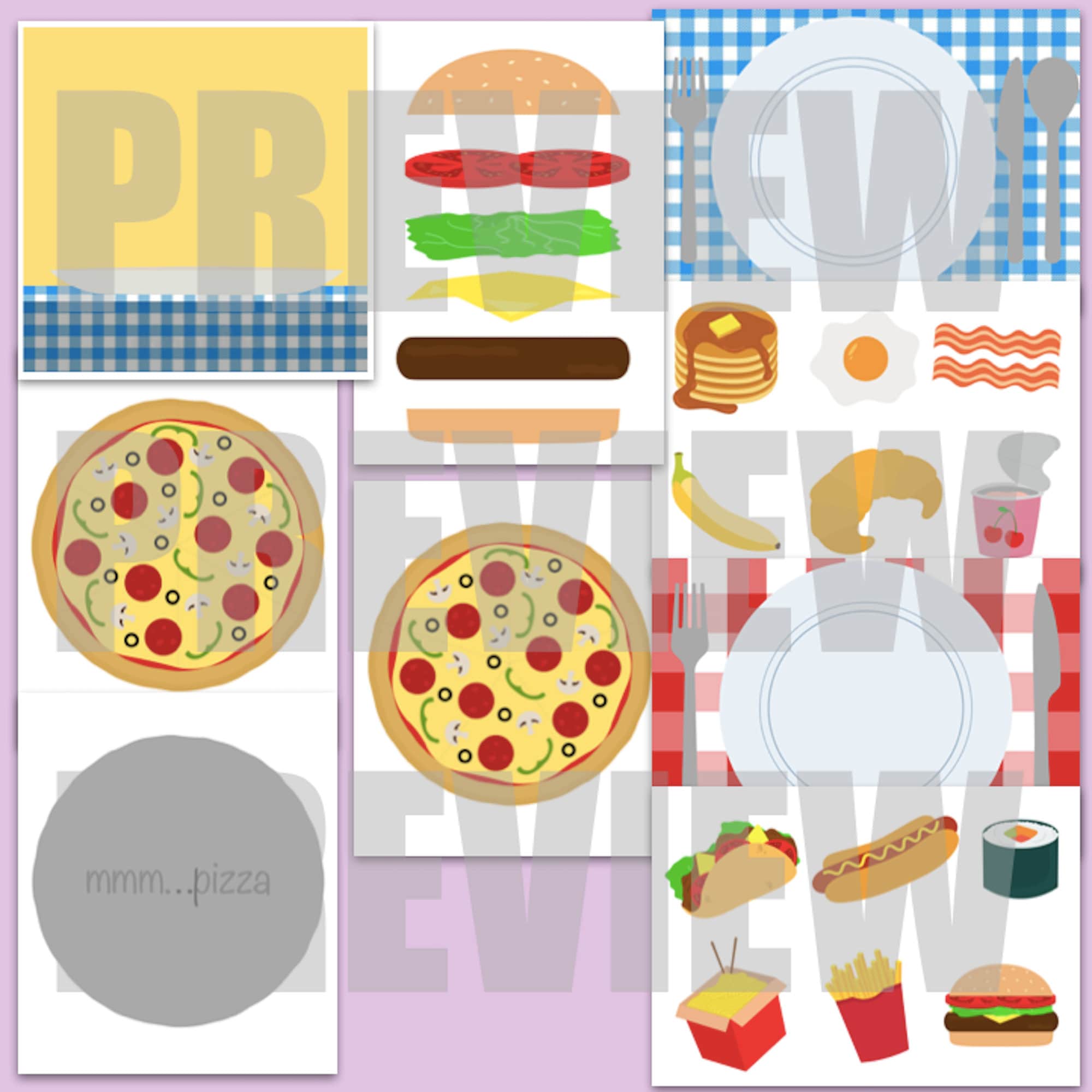 Teaching ESL Reward Systems Bundle 2 | Food Edition | Printable ...