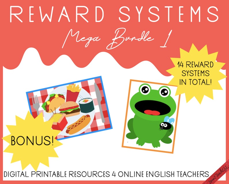 Teaching ESL Reward Systems Mega Bundle 1 | Printable Resources for ...