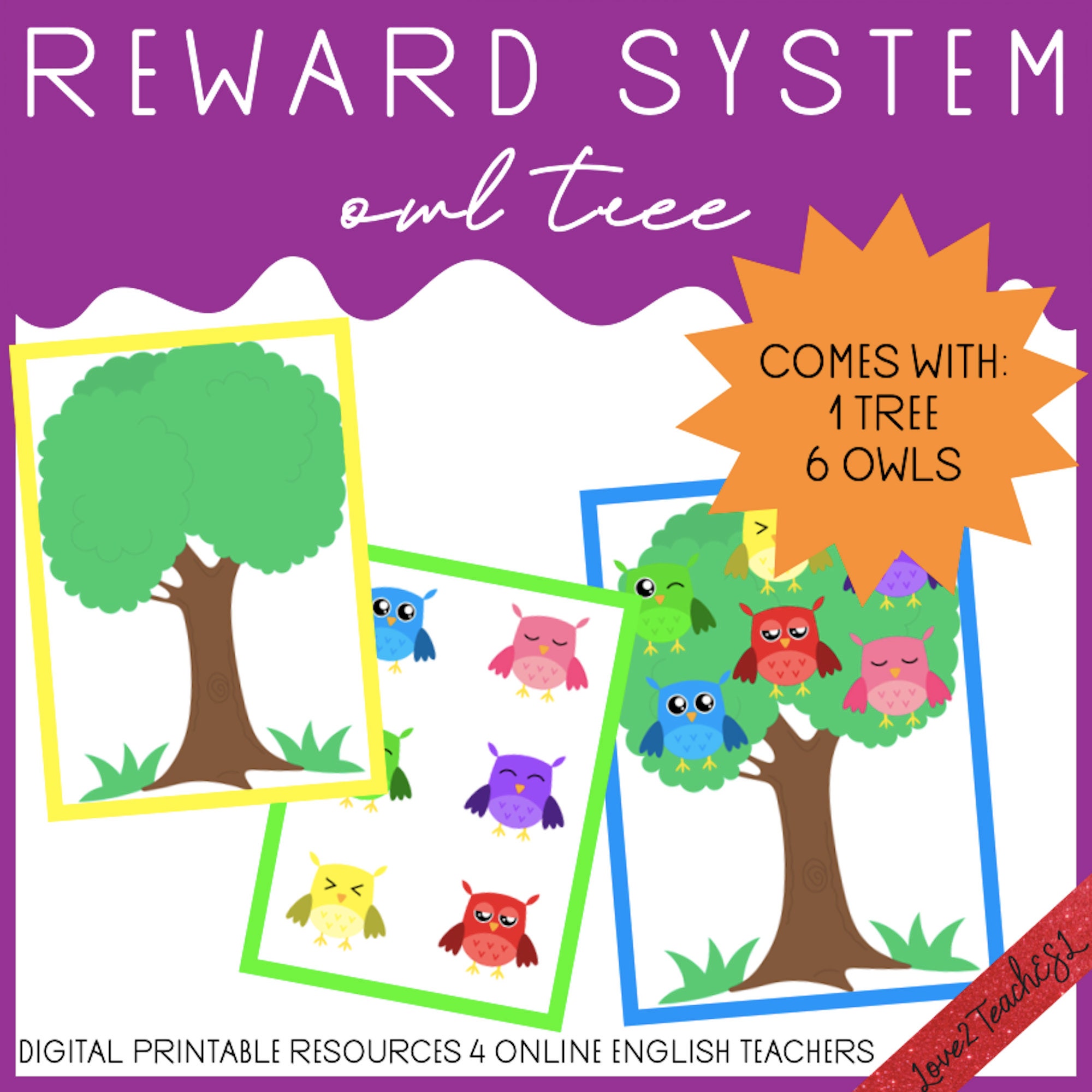 Teaching ESL Reward Systems Bundle 4 | Animals & Garden Edition ...