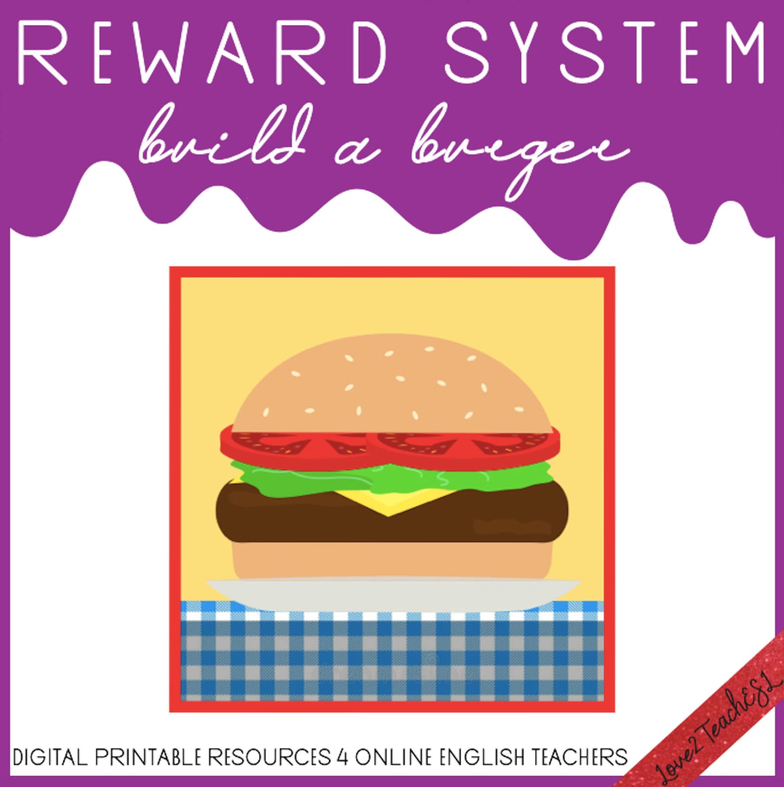 Teaching ESL Reward Systems Bundle 2 | Food Edition | Printable ...