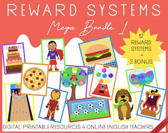 Teaching ESL Reward Systems Mega Bundle 2 | Printable Resources for ...