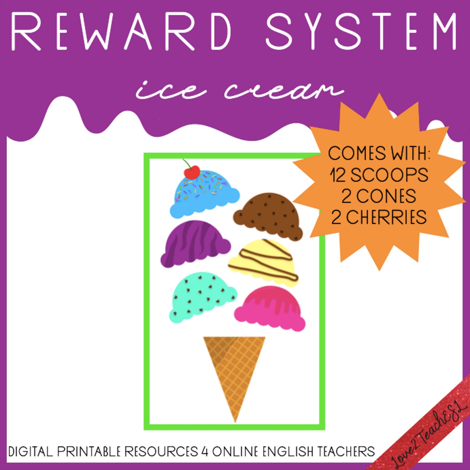Teaching ESL Reward Systems Bundle 1 | Candy/sweet Edition | Printable ...