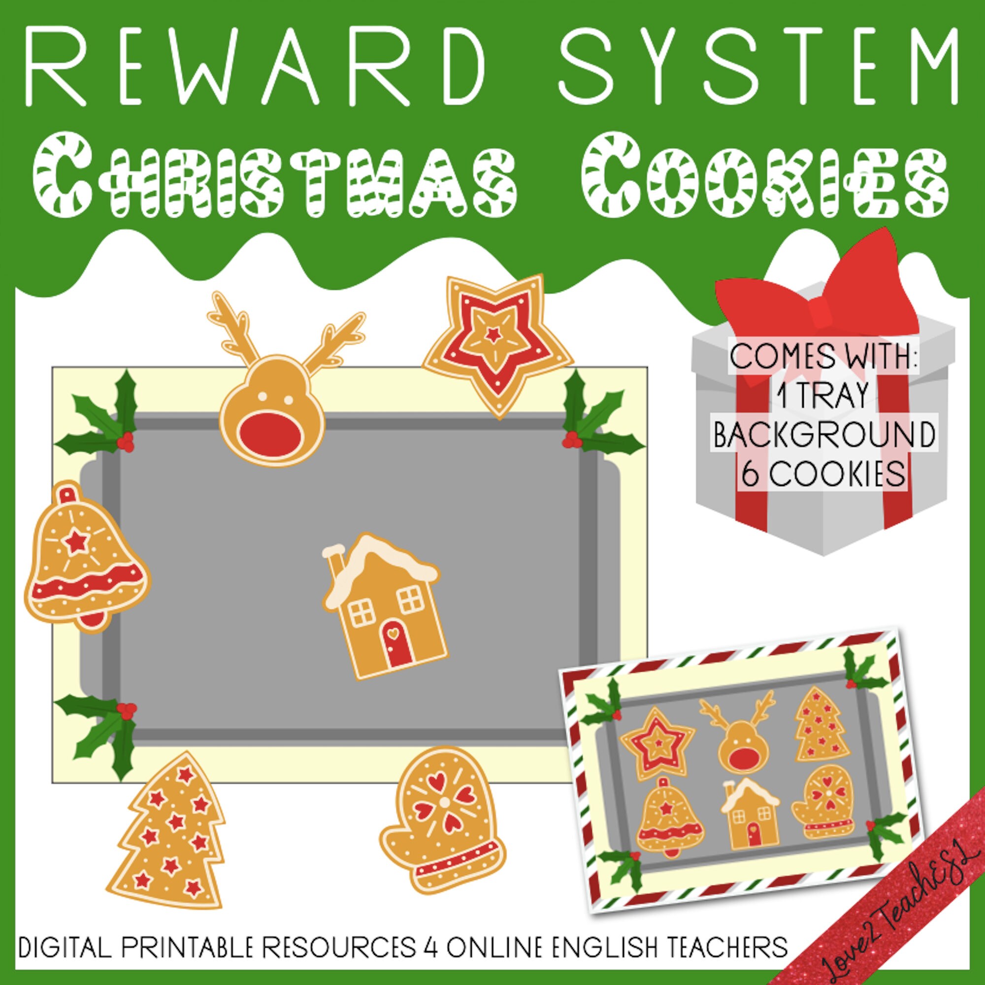 Teaching ESL Reward Systems Holiday Bundle 2 | Christmas Edition ...