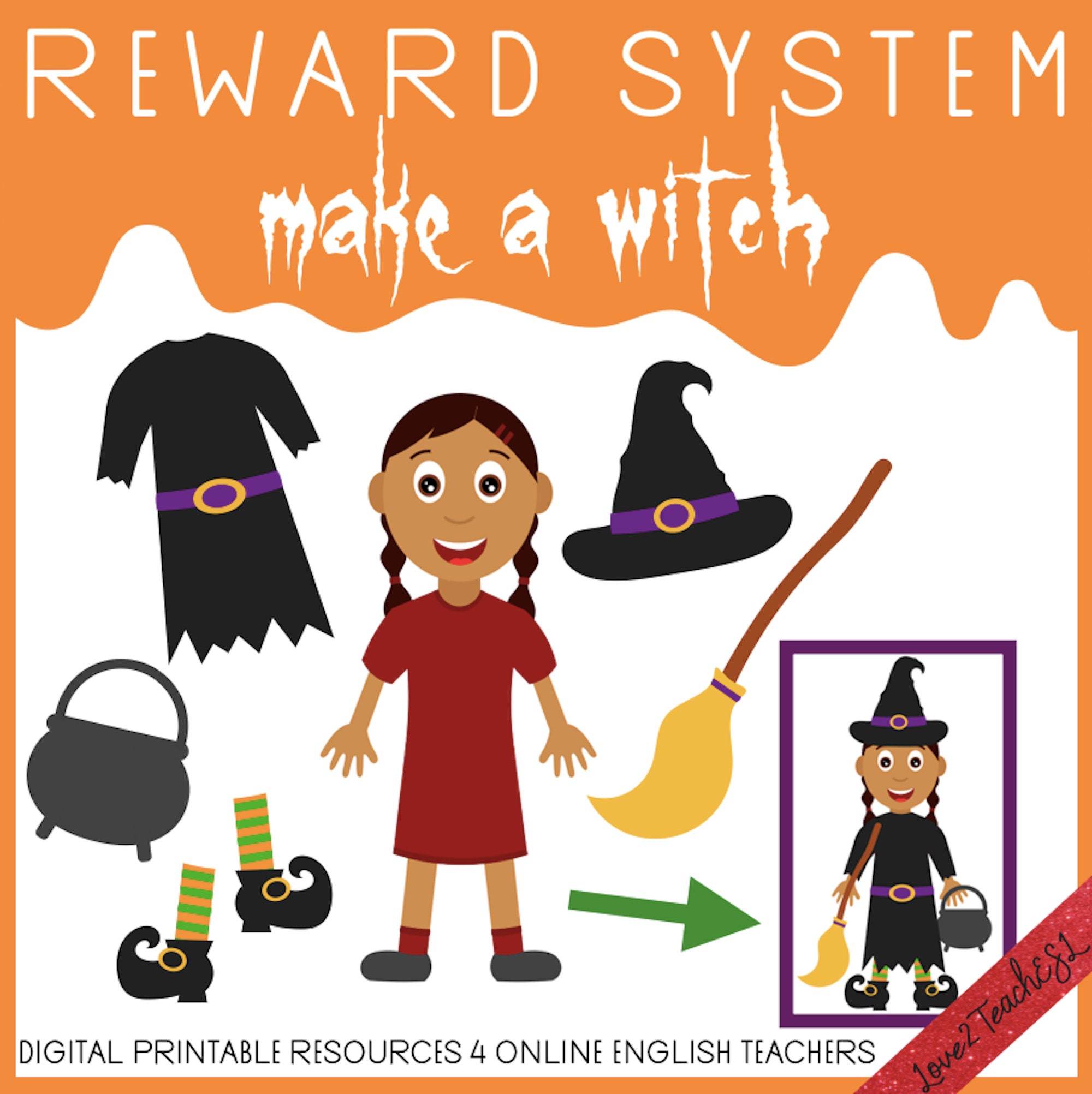 Teaching ESL Reward Systems Holiday Bundle 1 | Halloween Edition ...