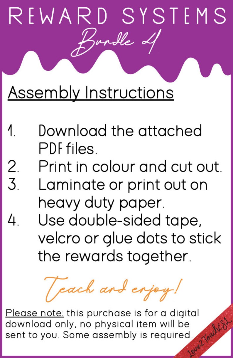 Teaching ESL Reward Systems Bundle 4 | Animals & Garden Edition ...