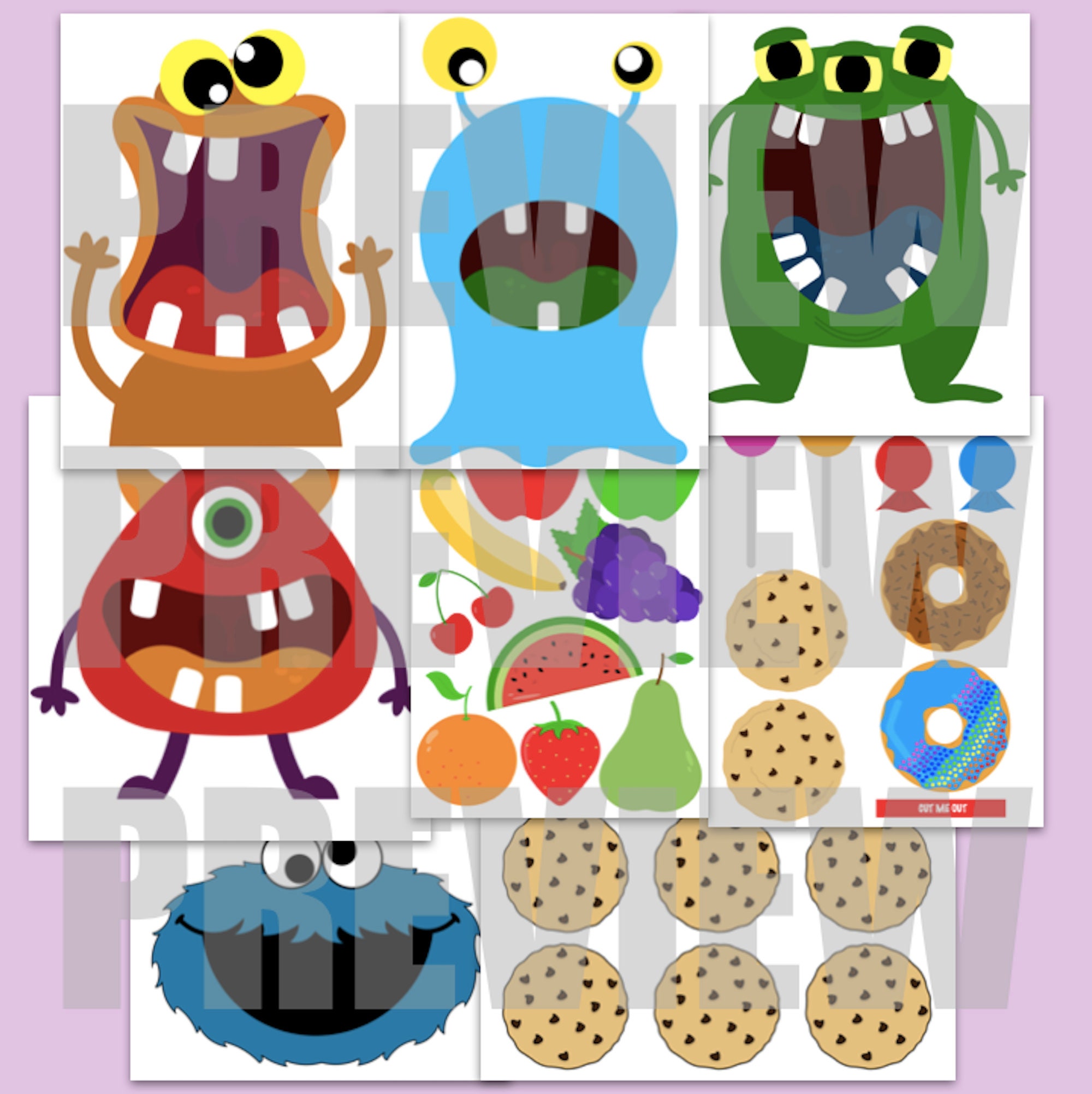 Teaching ESL Reward Systems Bundle 6 | Feed the Monster Edition ...