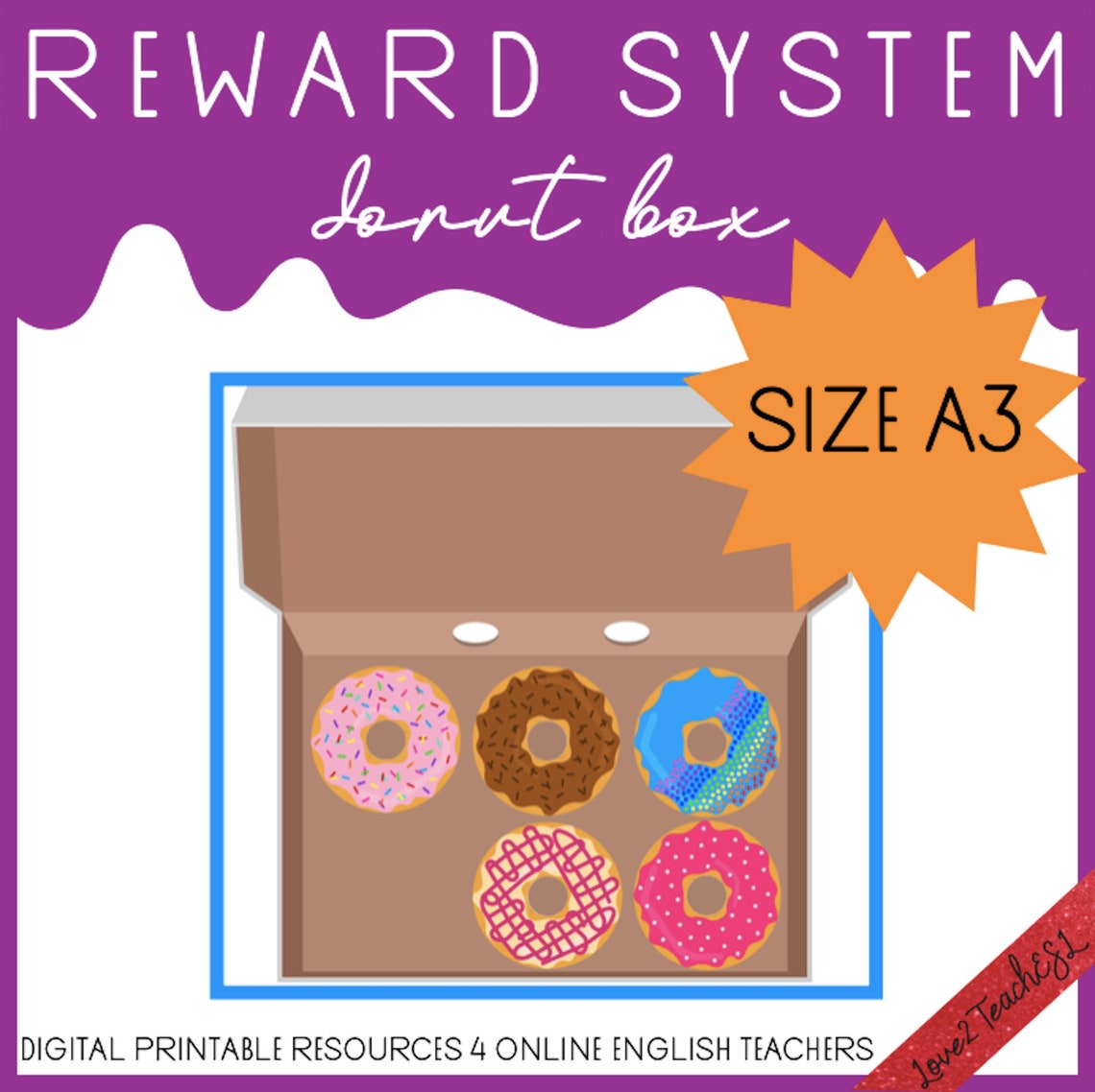 Teaching ESL Reward Systems Bundle 1 | Candy/sweet Edition | Printable ...