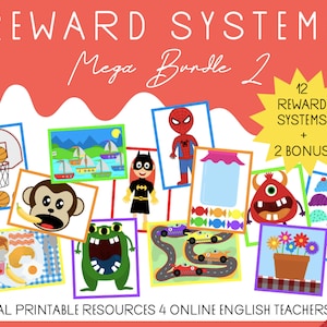 Teaching ESL Reward Systems Mega Bundle 2 | Printable Resources for ...