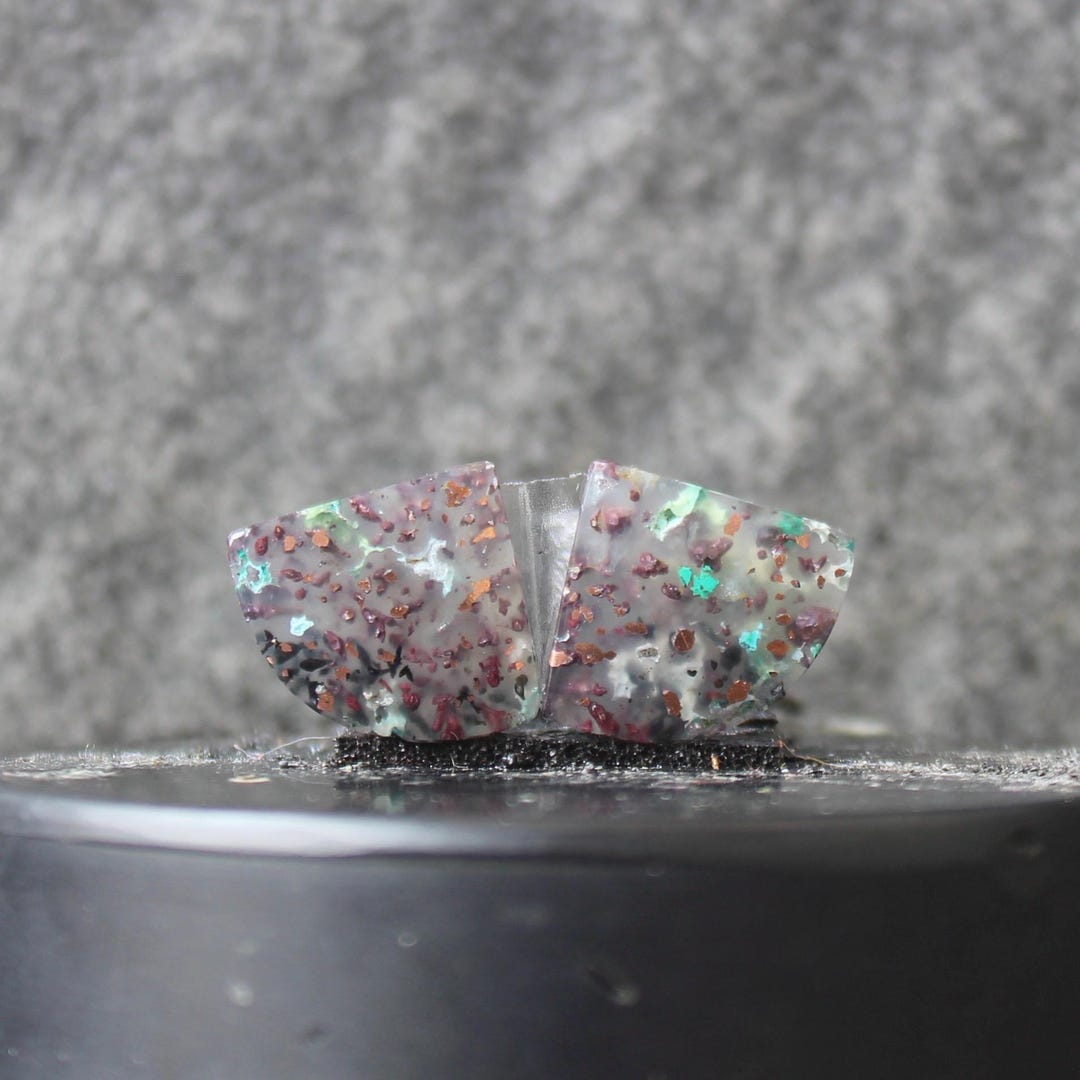 Confetti Chrysocolla Pair - Etsy