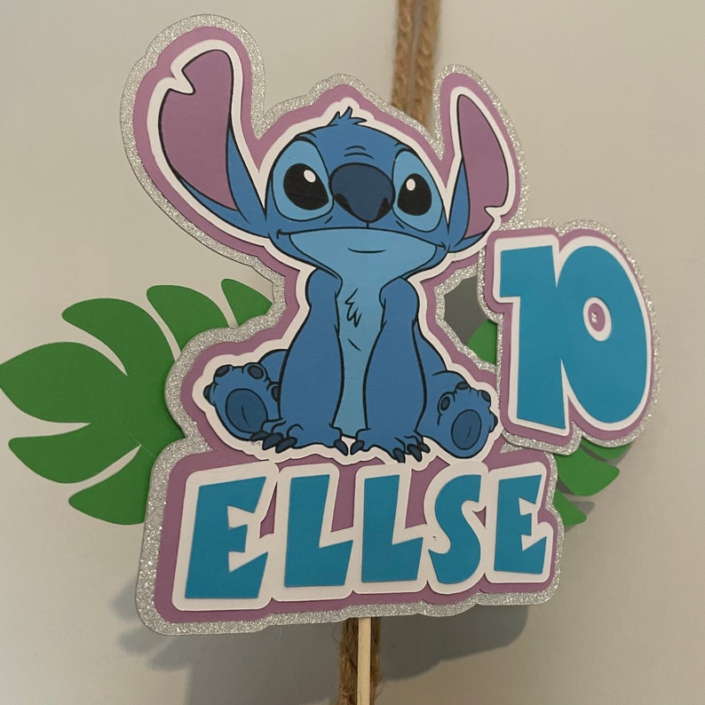Stitch Cake Topper - Etsy