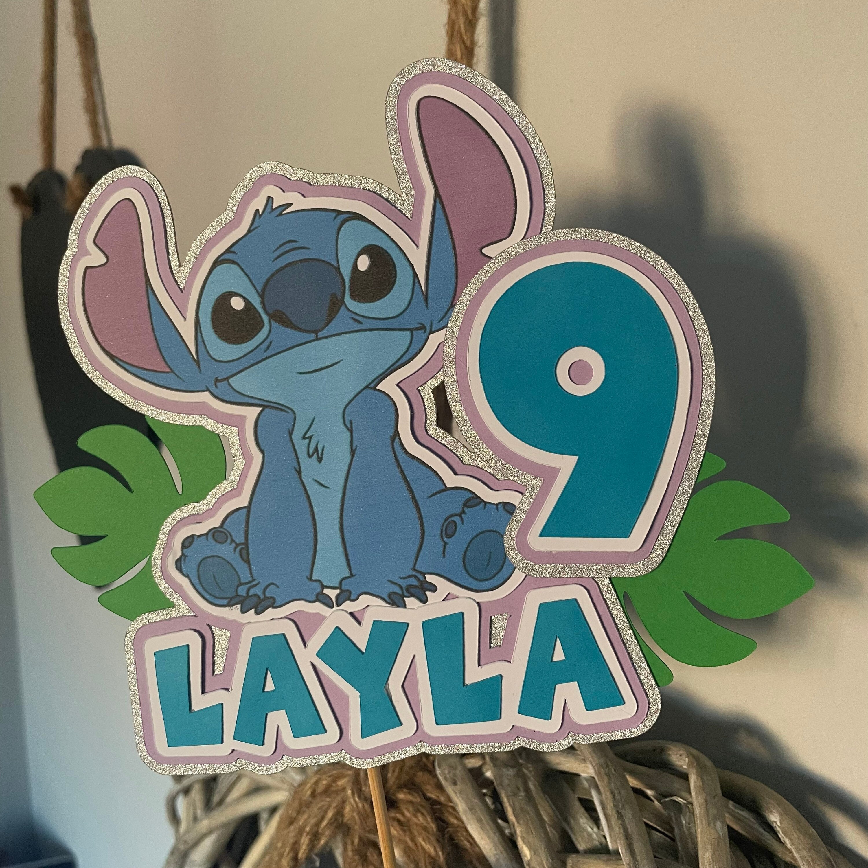 Stitch Cake Topper - Etsy