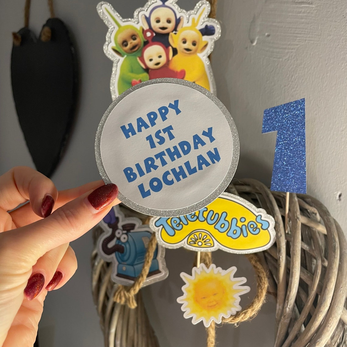 Teletubbies Cake Topper - Etsy UK