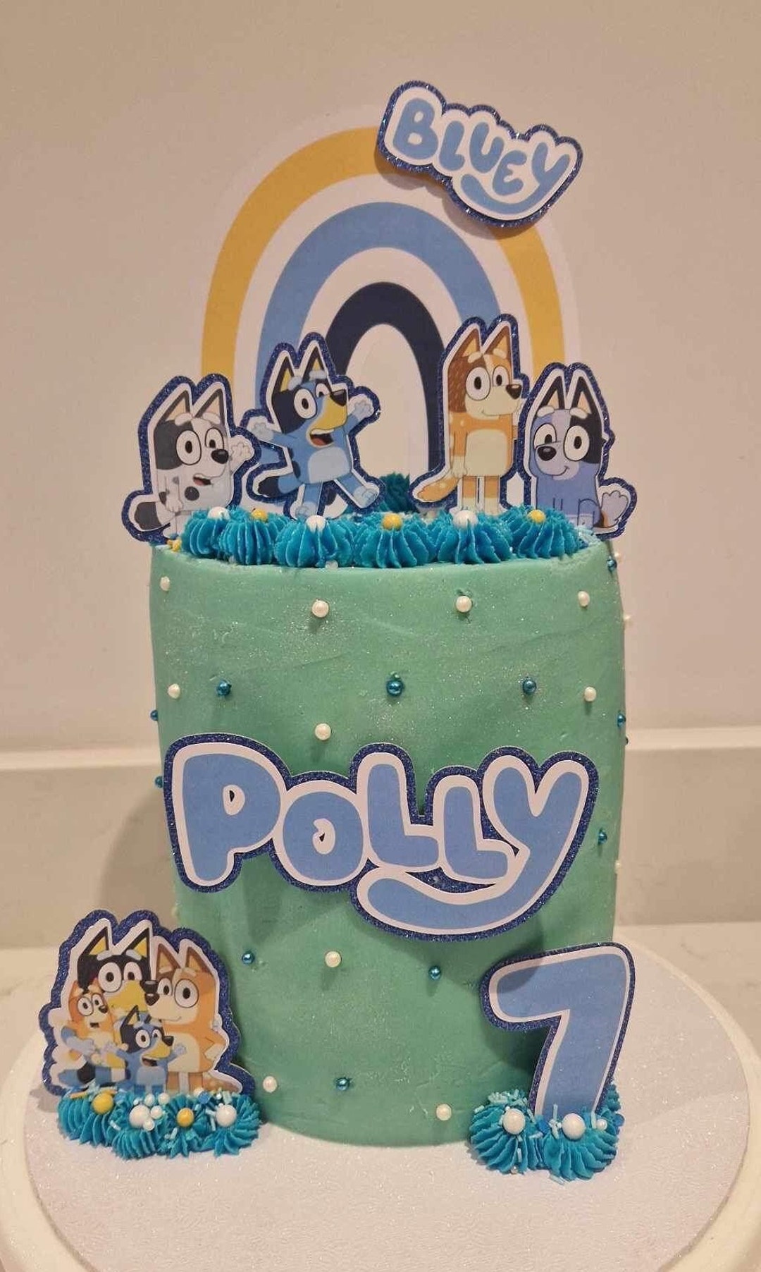 Bluey Cake Topper - Etsy