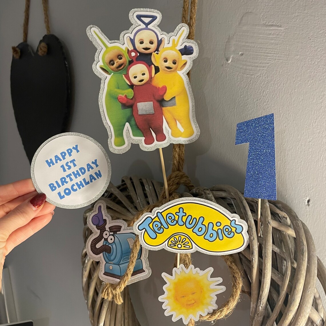 Teletubbies Cake Topper - Etsy UK
