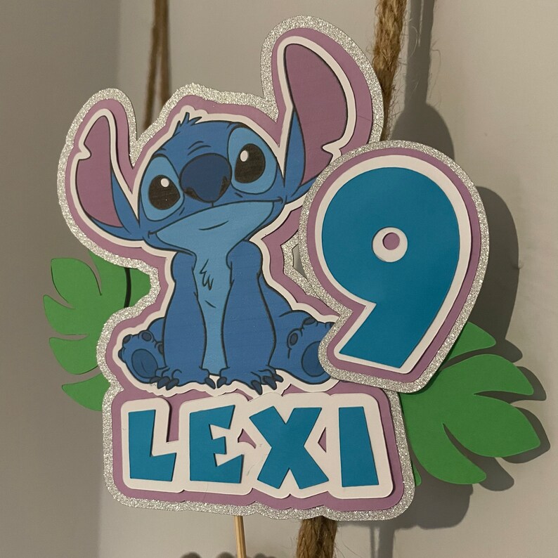 Stitch Cake Topper - Etsy