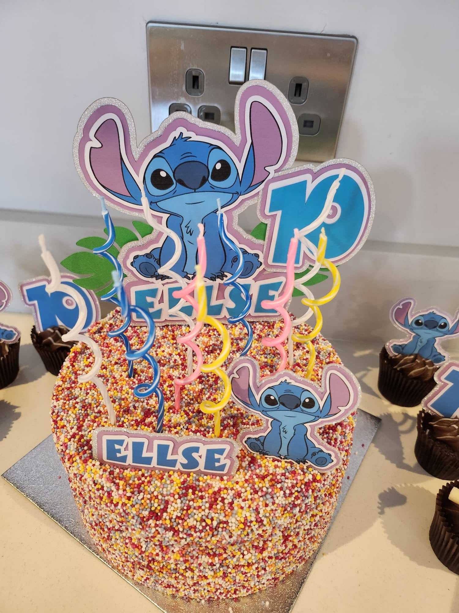 Stitch Cake Topper - Etsy