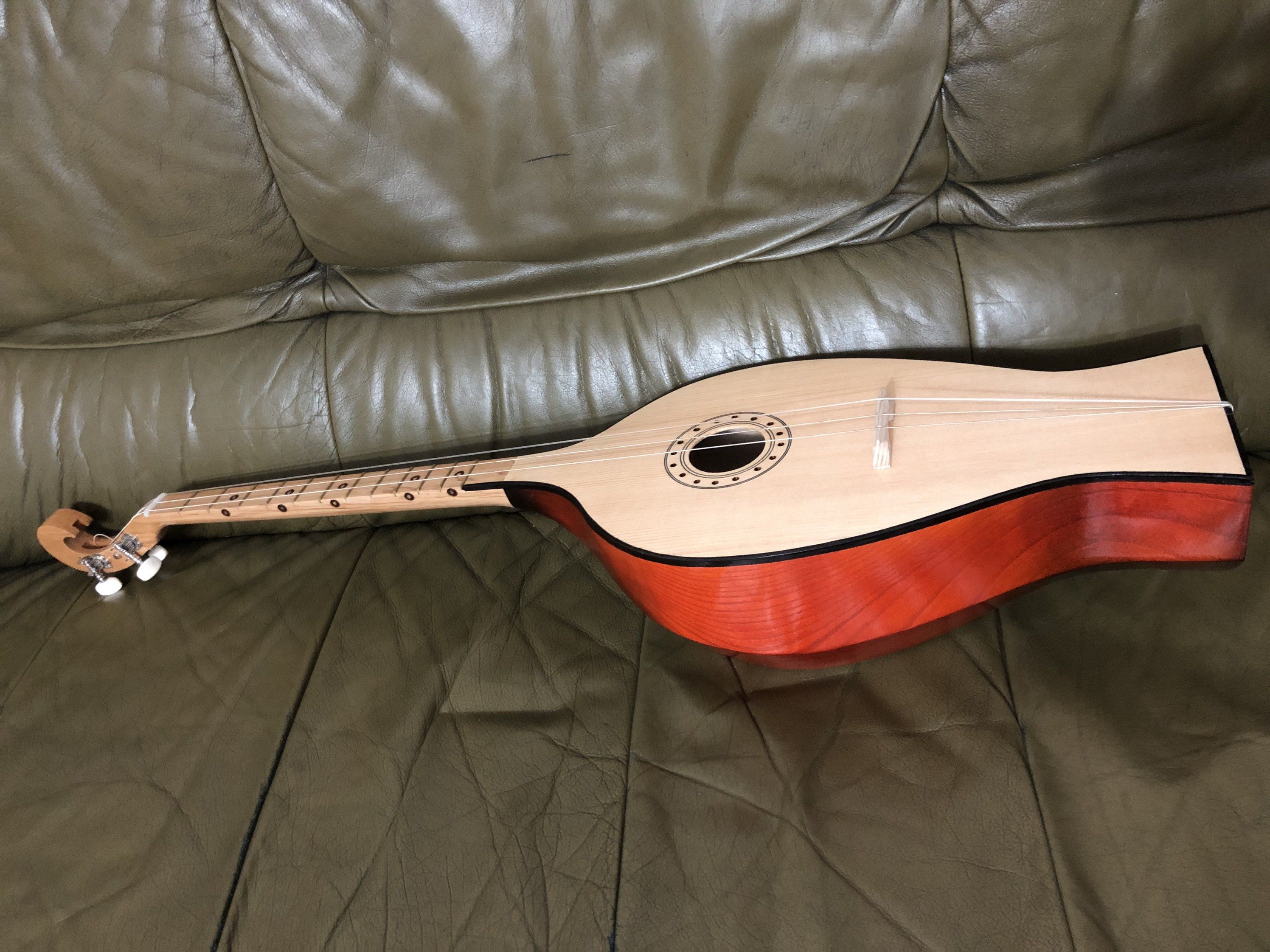 Bass-panduri / Bass-fanduri Georgian Folk Instrument Handmade - Etsy
