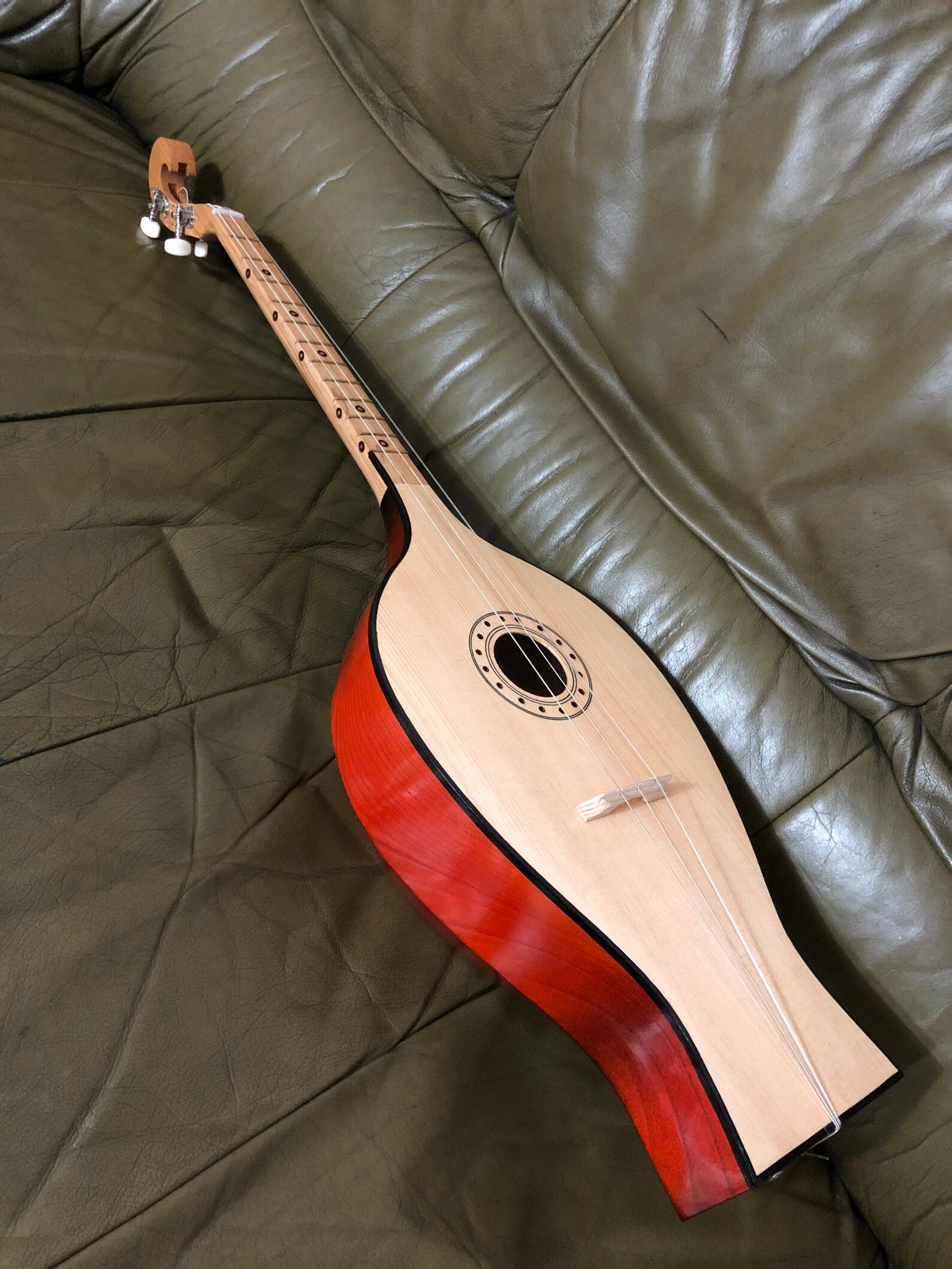 Bass-panduri / Bass-fanduri Georgian Folk Instrument Handmade - Etsy