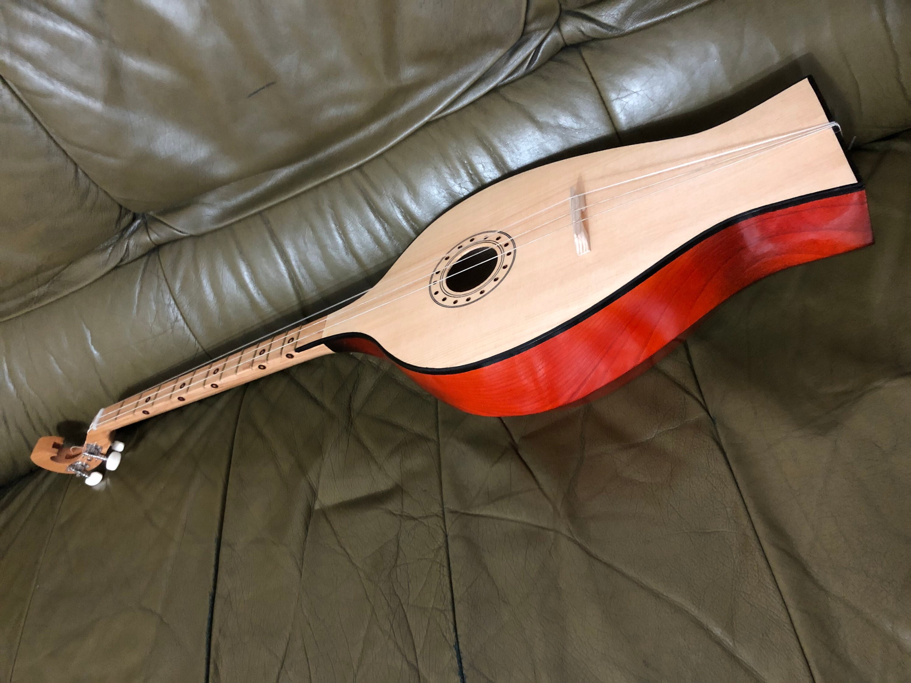 Bass-panduri / Bass-fanduri Georgian Folk Instrument Handmade - Etsy