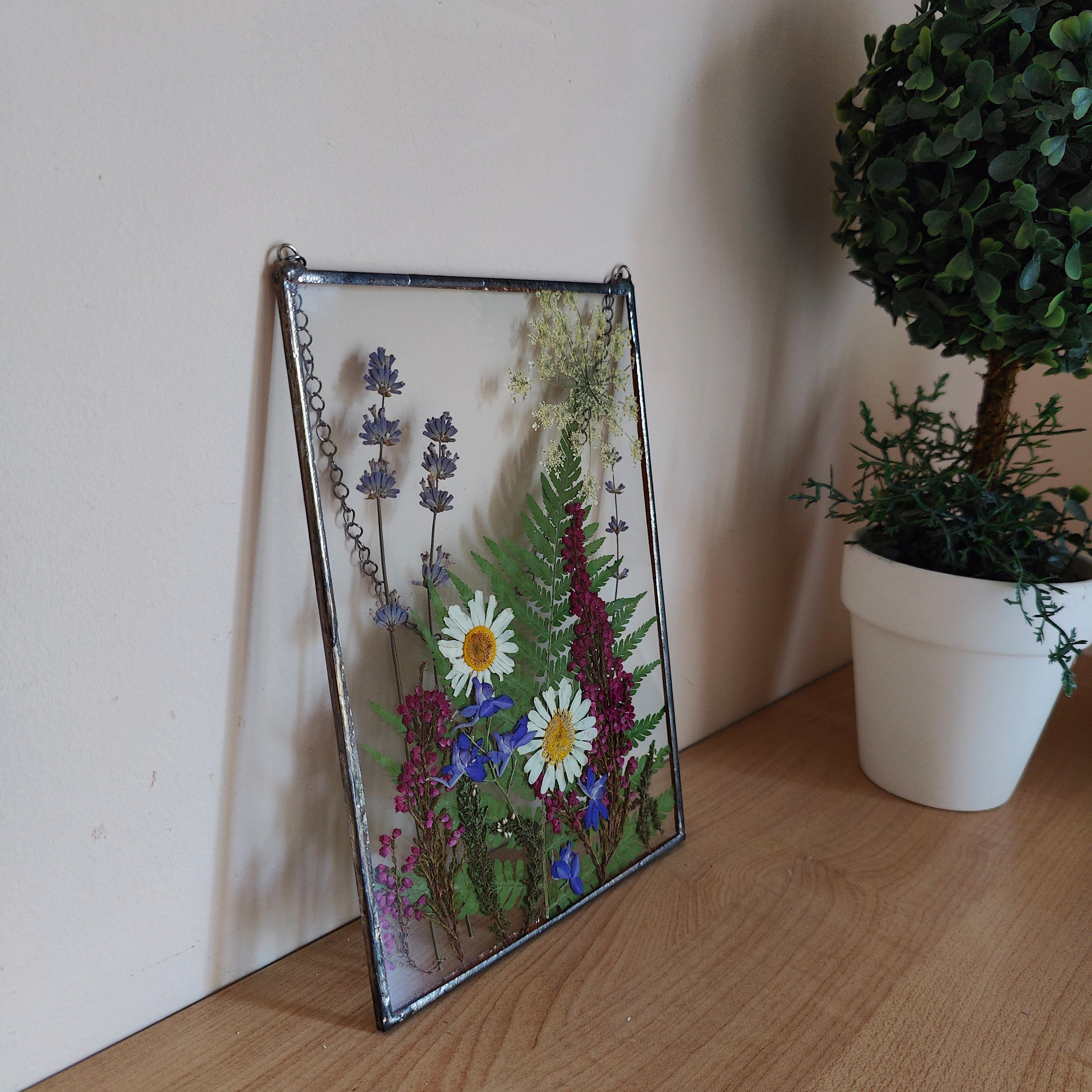 Herbarium Frame Pressed Flower Frame Floating Frame Suncatcher ...