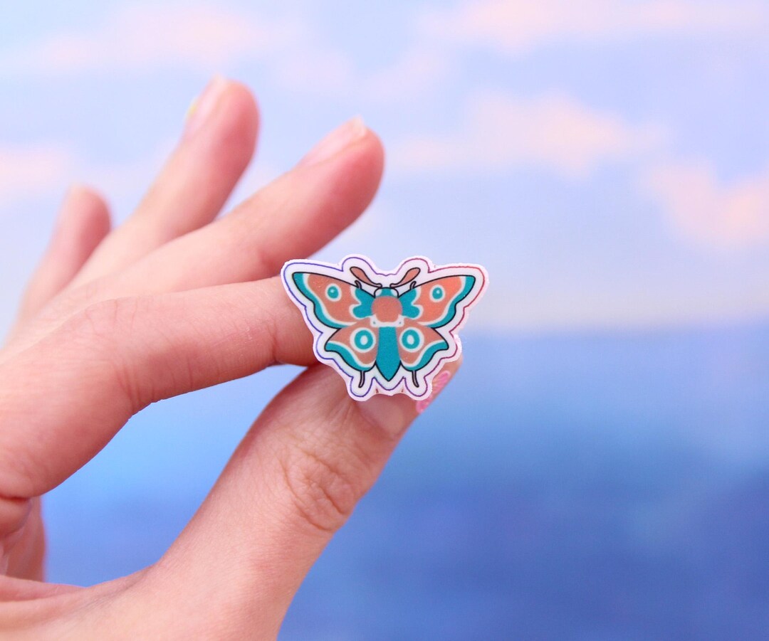 Transgender Butterfly Pin, Cute LGBTQ Gift, Trans Pride Badge ...