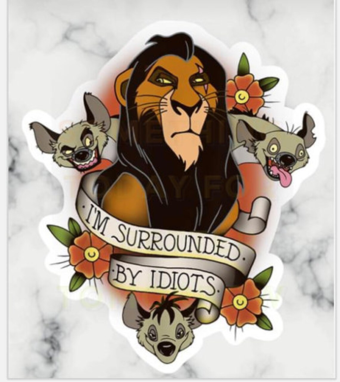 The Lion King's Surrounded by Idiots JPG File - Etsy
