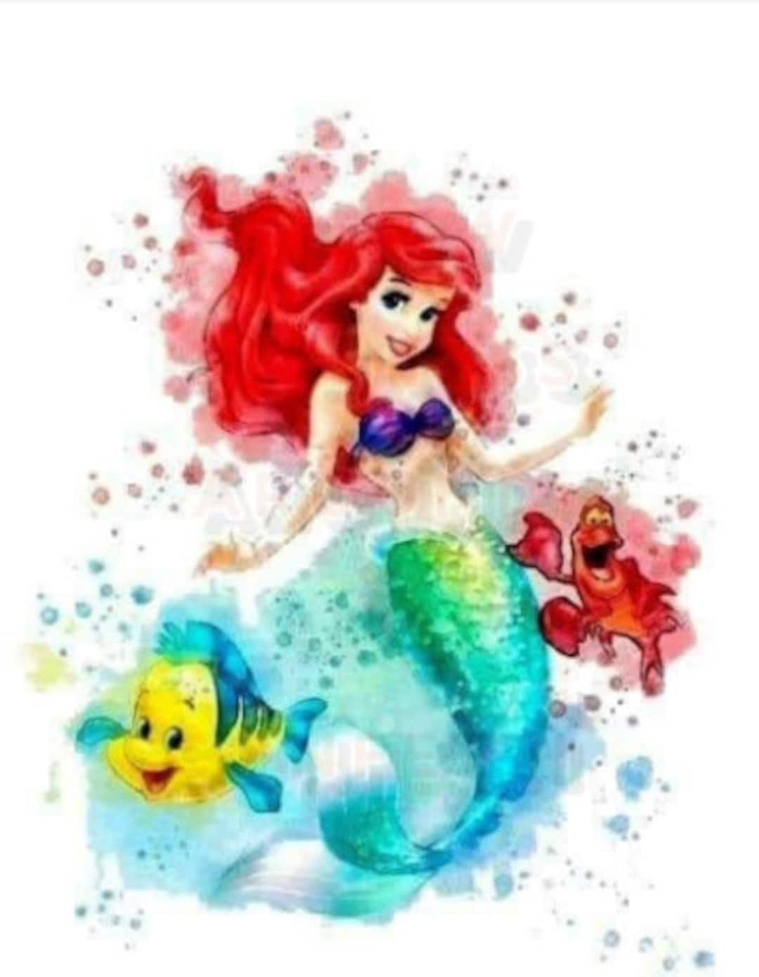 Princess Arial JPG File - Etsy