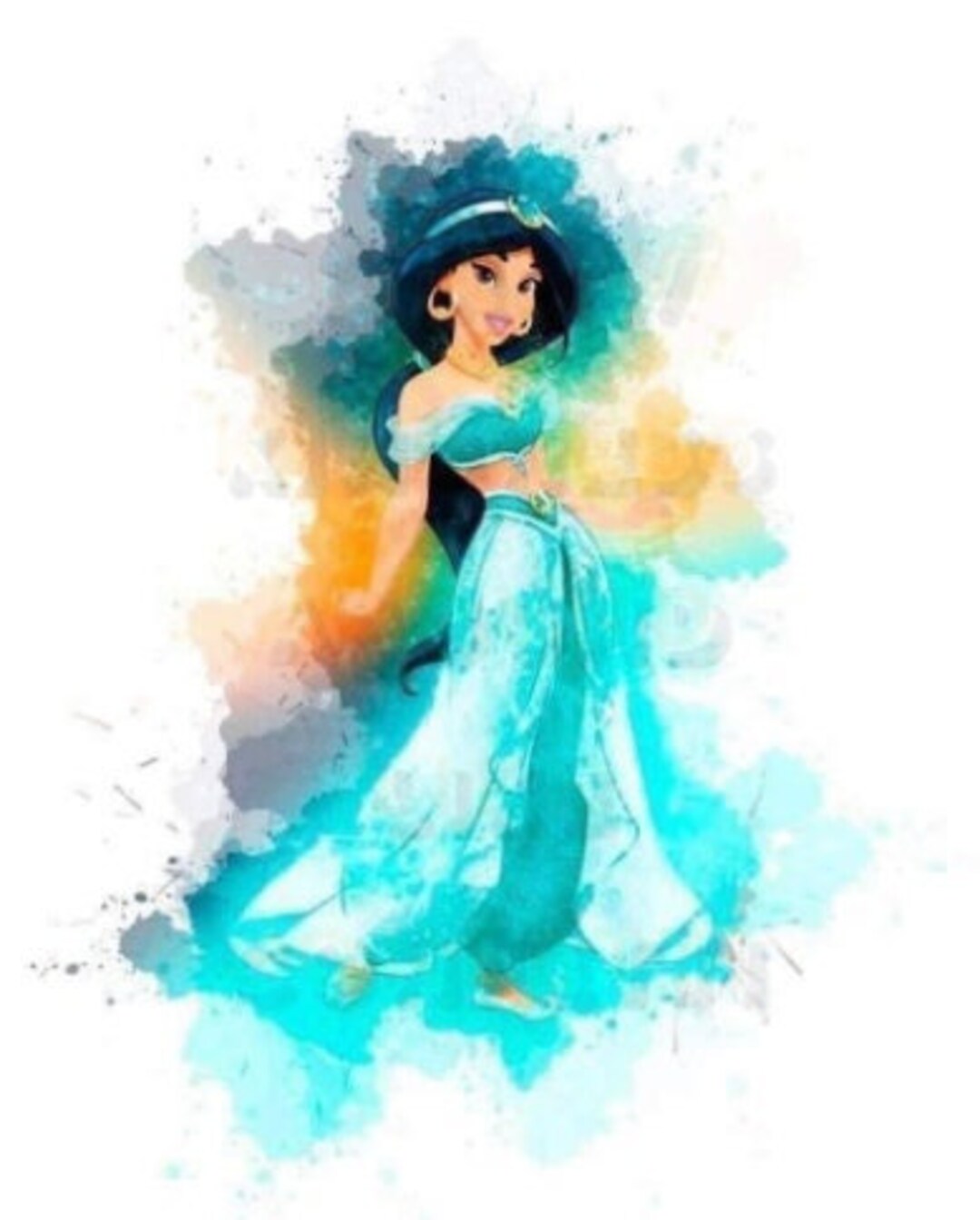 Princess Jasmine JPG File - Etsy