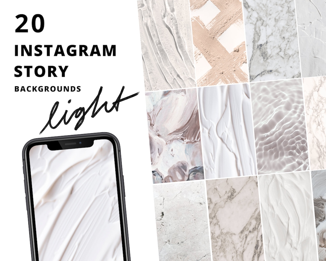 20 Instagram Story Backgrounds | Backgrounds | Template | Minimal ...