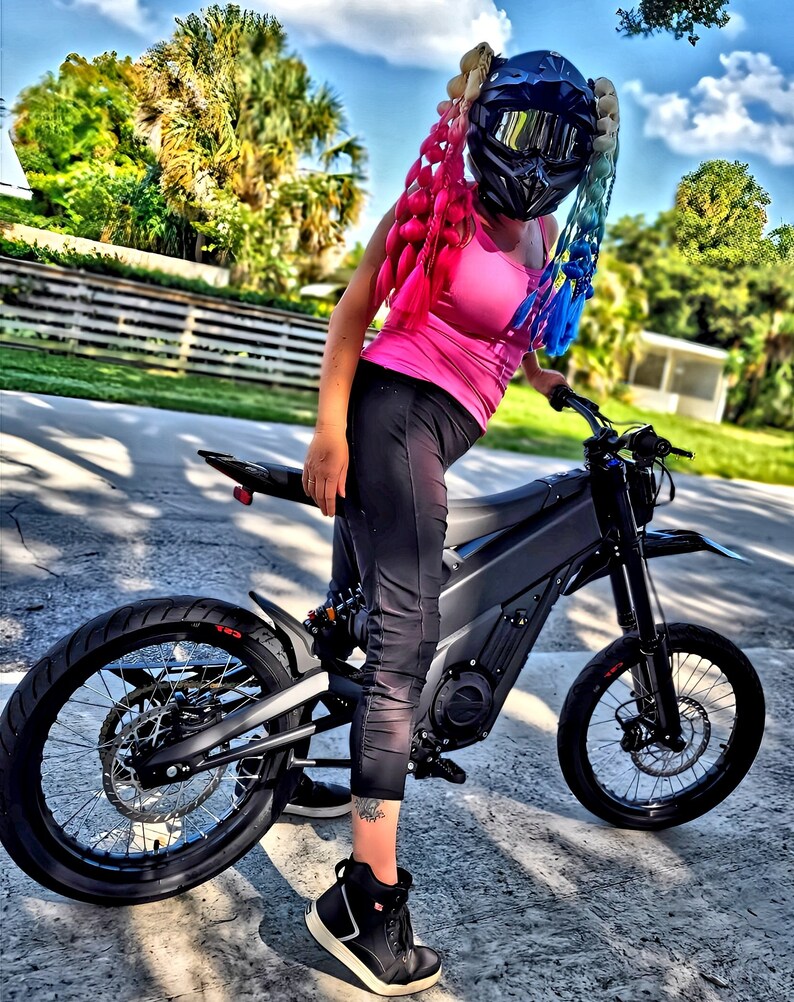 Biker Braids, Harley Quinn Pigtails, Rave Braid, Helmet Ponytail ...