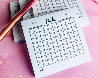 Data Sticky Notes Speech Therapy SPED Data Collection | Etsy