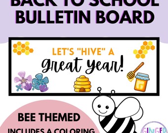 Bee Bulletin Board - Etsy