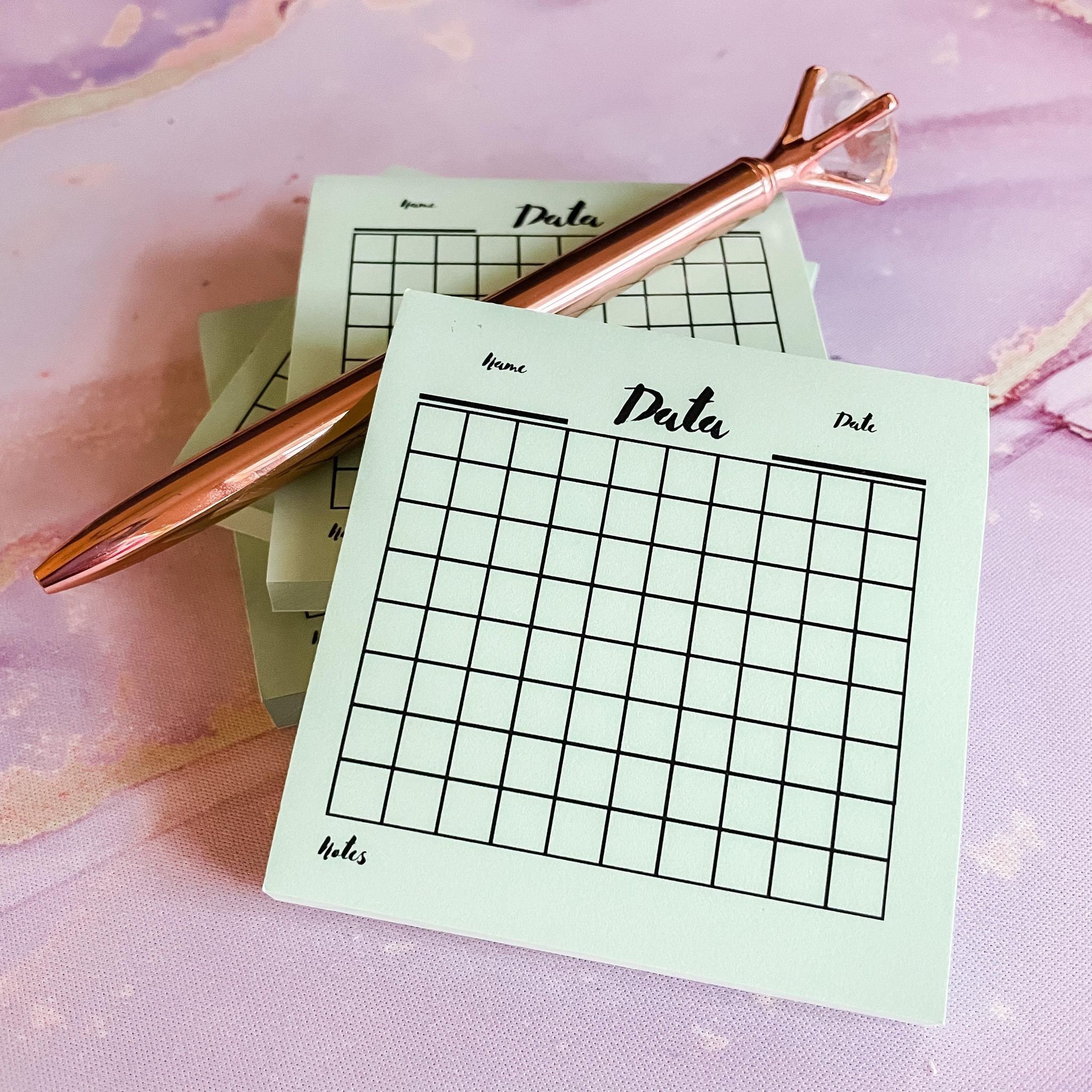 Data Sticky Notes Speech Therapy SPED Data Collection - Etsy