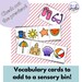 Summer Smash Mats and Sensory Bin Cards Parent Activities Sensory Play ...